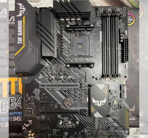 Материнская плата Asus tuf gaming b450 plus ii