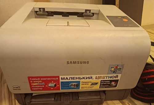 Цветной лазерный принтер samsung clp-300n