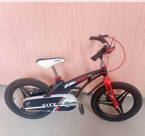 Детский велосипед Rook City 14" Черный