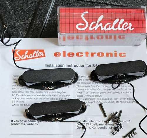 Schaller S 6 Vintage Custom-G / E-Guitar Pickup