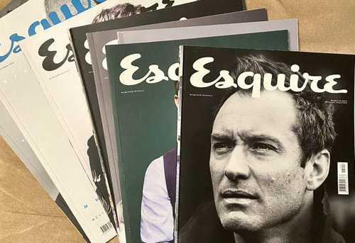 Журнал Esquire (некоторые выпуски 2017 и 2019гг)