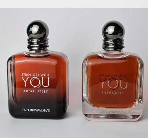 Armani Stronger with you intensely, absolutely