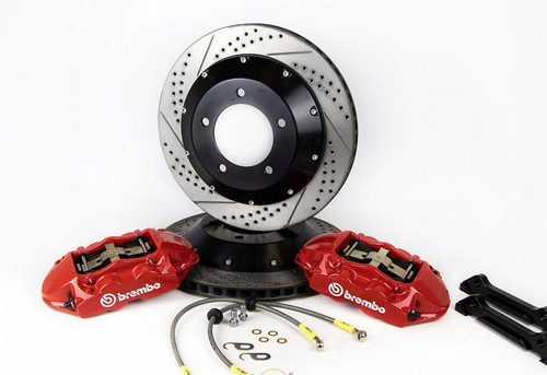 Тюнинг тормозов Mitsubishi Pajero Sport Brembo GT4