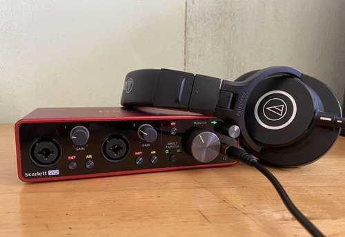 Звуковая карта Focusrite scarlett 2i2 3rd gen