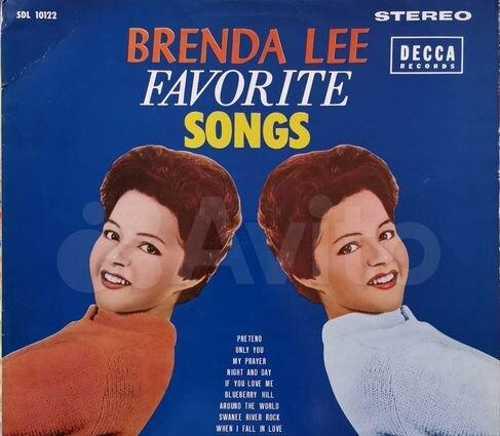 Brenda Lee Favorite Songs (1963) Japan LP EX