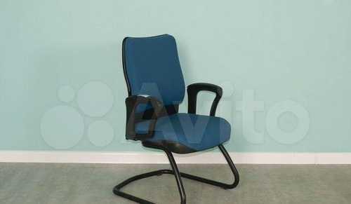 Конференц-кресло "Steelcase" 200 кг, синий