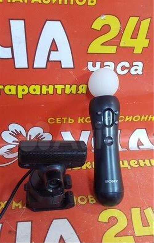 Датчик движения Sony Move Motion Controller+Камера