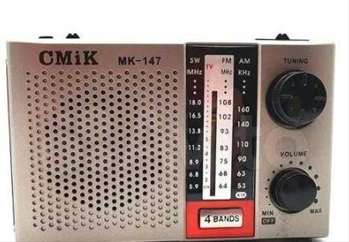 Радиоприемник CMiK MK-147 Bluetooth,USB,TF,FM