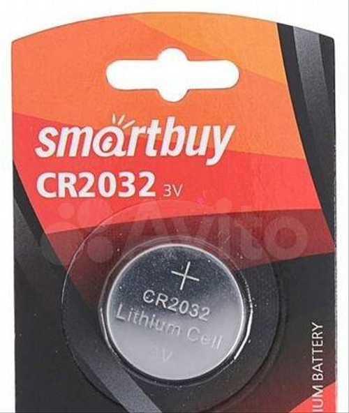 Батарейка CR2032 литиевая Smartbuy 5 шт