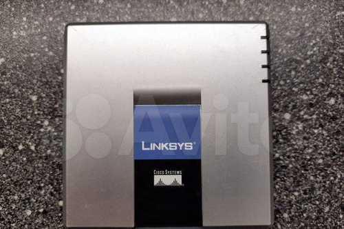 VoIP адаптер (шлюз) Linksys PAP2T для IP телефонии