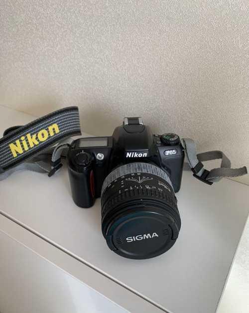 Зеркальный фотоаппарат Nikon f65 + sigma 28-135mm