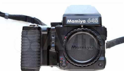 Mamiya 645 Super + AE Finder + Winder Grip обмен