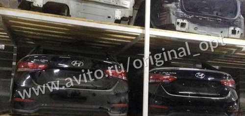 Задняя часть крыло солярис Hyundai solaris 2