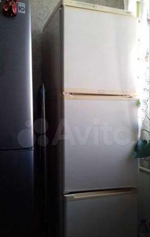 Холодильник stinol-104 трехкамерный б/у