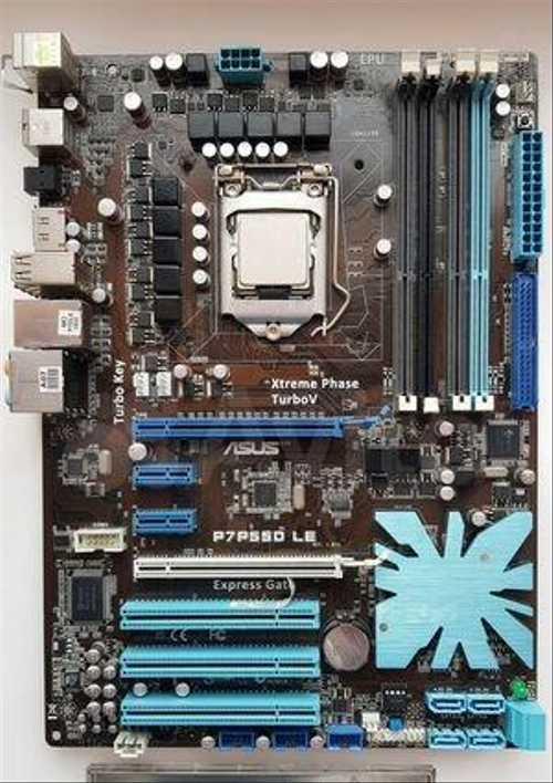 Asus P7P55D LE LGA1156 P55 DDR3