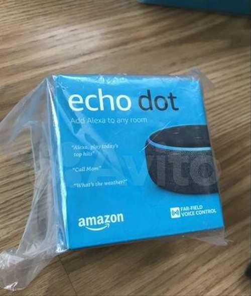 Amazon Echo Dot (3rd gen, цвет Charcoal)