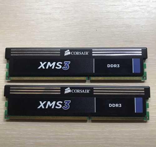 Озу Corsair XMS3 8gb (2x4gb)