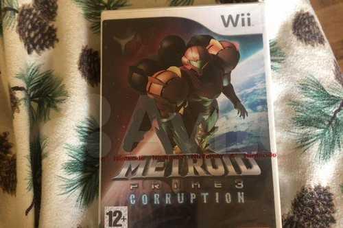 Metroid prime 3 Nintendo wii новая