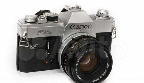 Canon FTb + Canon FD 50mm f1.8