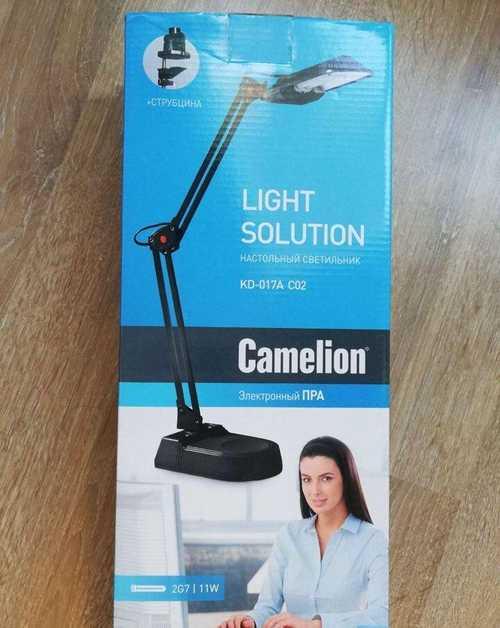 Настольный светильник Camelion kd-017a c02