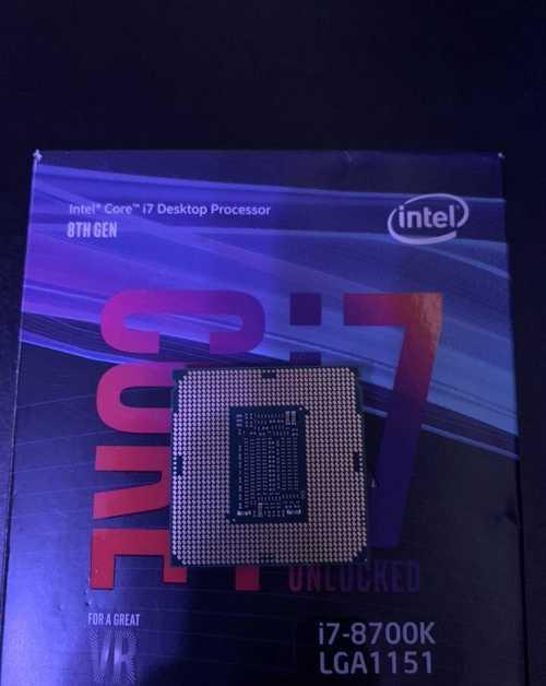 Процессор intel i7 8700k