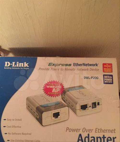 Сплиттер PoE D-link DWL-P200