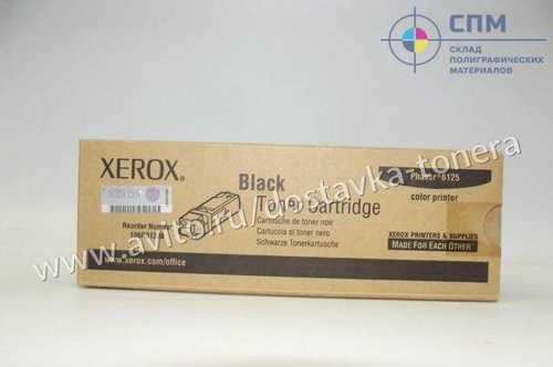Тонер-картридж черный Xerox 106R01338 для Phaser 6