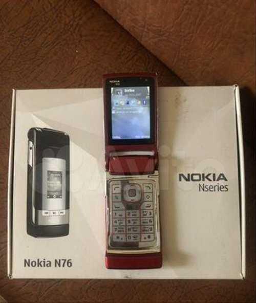 Nokia N76 ориг полный комплект