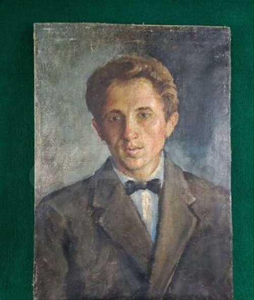 Портрет Осипа Мандельштама. Завьялов. 1930 масло