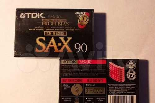 Аудиокассета TDK SA-X 90 U.S.A
