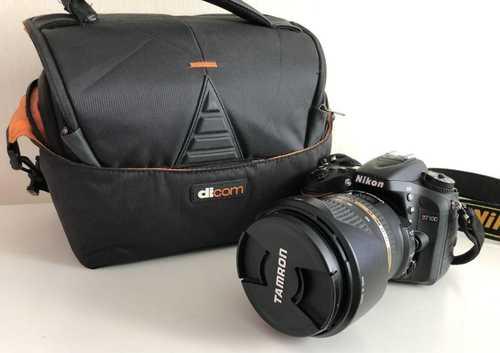 Зеркальный фотоаппарат Nikon D7100 + Tamron 24-70m