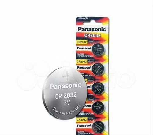 Батарейки CR2032 Panasonic