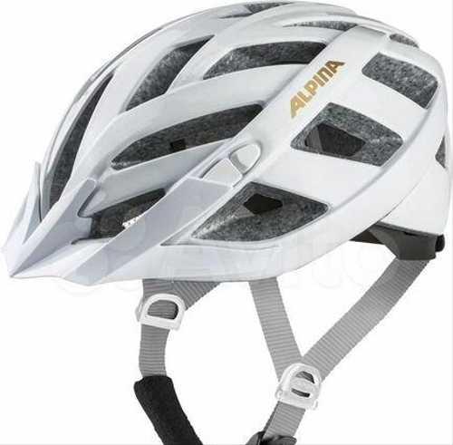 Шлем велосипедный Alpina Panoma Classic White/Pros