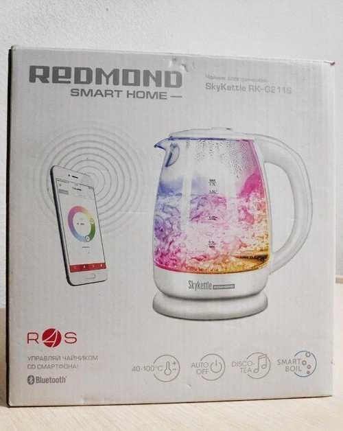 Чайник Redmond SkyKettle G211S Управление с телеф