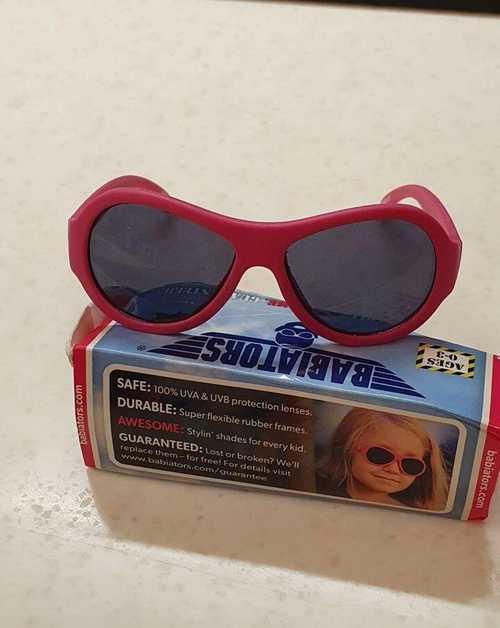 Babiators очки розовые солнцезащитные детские, воз