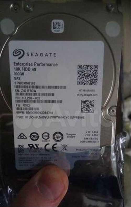 Новые серверные HDD 2.5 Seagate 900Gb ST900MM0168