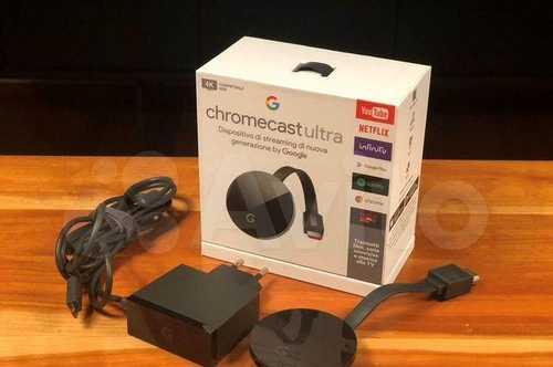 Google Chromecast Ultra+Chromecast 2015 (оригинал)