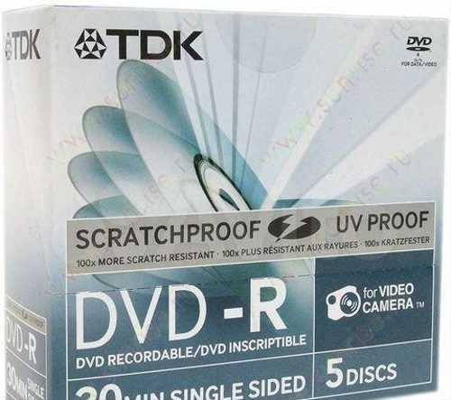 Диск для видеокамеры DVD-RW 1,4Gb (30 min) TDK