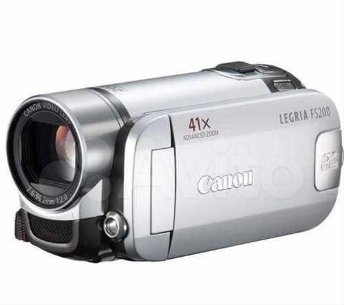 Видеокамера canon legria fs200 в ювао