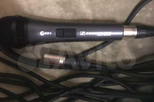 Микрофон sennheiser e825 S + провод