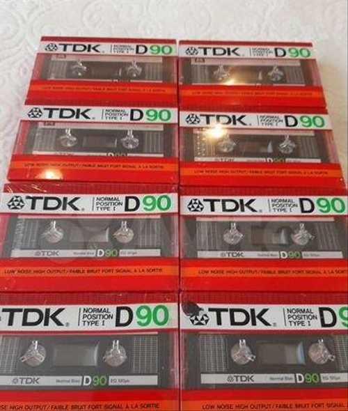 Аудиокассета TDK-D 90
