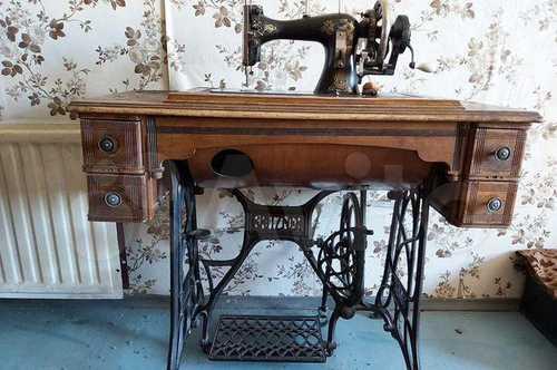 Швейная антикварная машина "Gritzner Durlach"