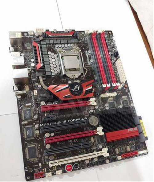 Сборка Asus rog maximus III formula i7 870 2,93ghz