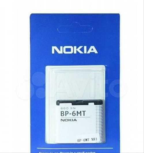 Акб euro 1:1 для Nokia BP-6MT N81, E51 SDT