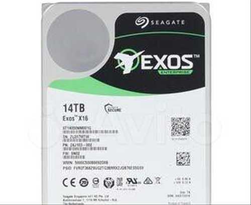 14 тб Жесткий диск Seagate Exos X16
