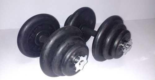 Гантели 2шт по 20 кг Barbell Atlet диаметр 31D