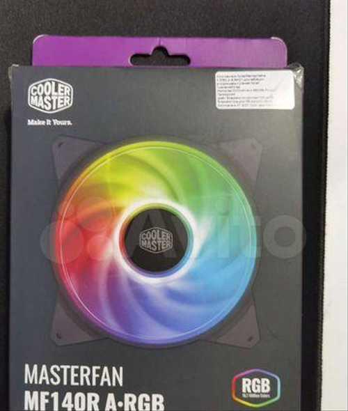 Вентилятор CoolerMaster Masterfan MF140R A-RGB