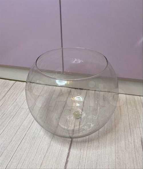 Аквариум ваза шар 5 литров