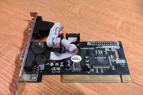 Контроллер ST-Lab 2х сom (2x 9pin M) PCI