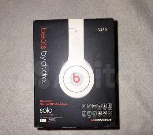 Беспроводные наушники Monster Beats Solo HD S450